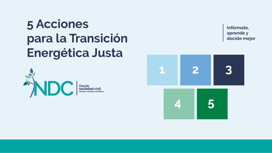 NDC-SC - Oportunidad para México rumbo a la COP28 - Iniciativa ...